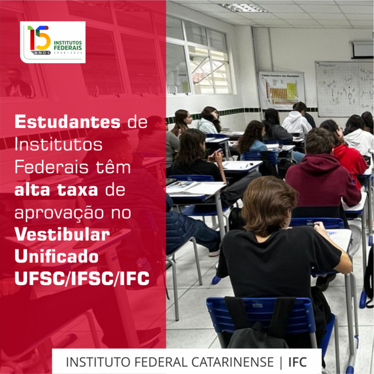 Estudantes de Institutos Federais têm alta taxa de aprovação no ...